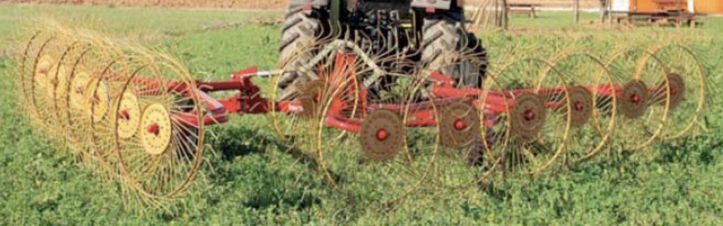 Rastrillo nuevo TONUTTI RCS8 de 8 SOLES | AGROMAQ